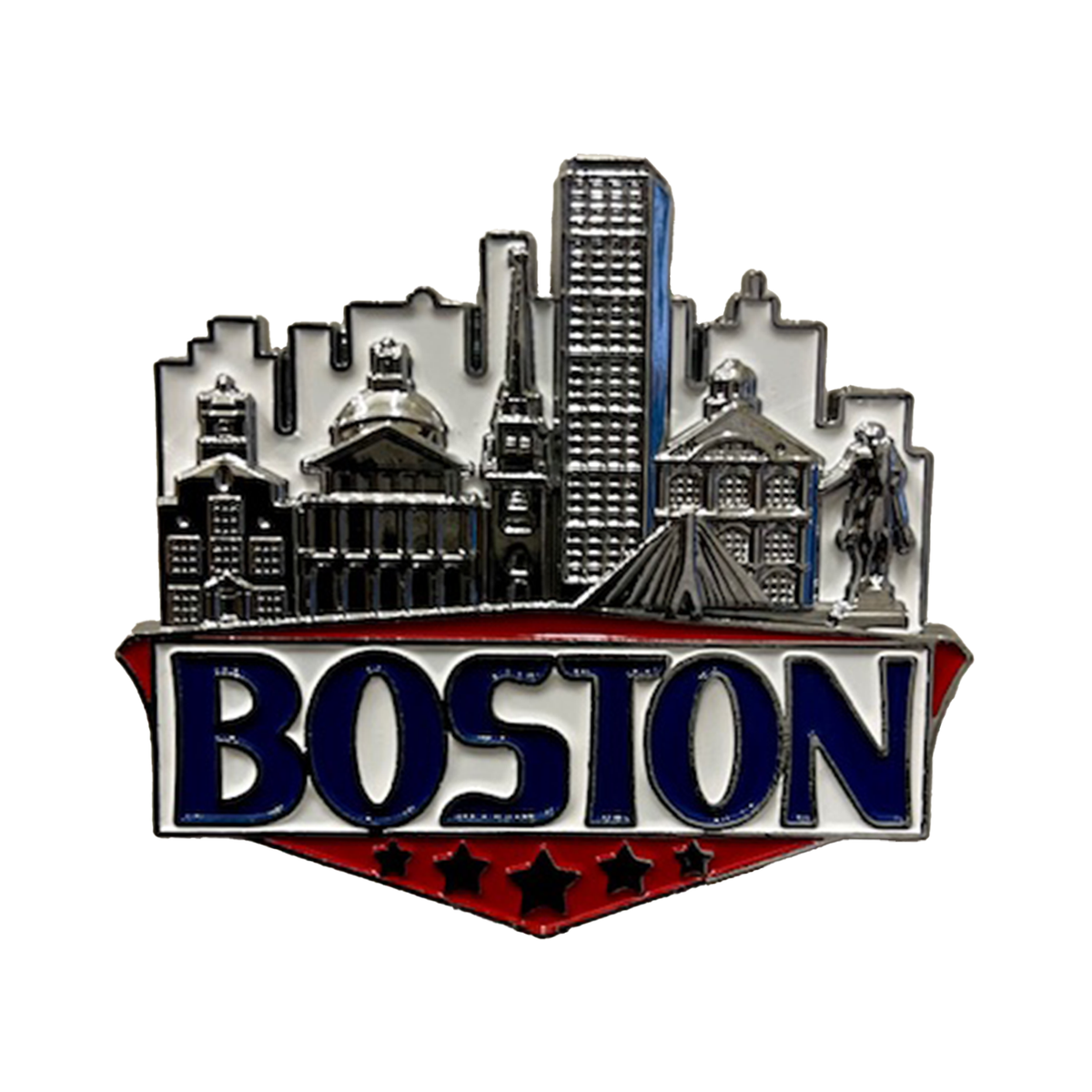 Boston Skyline Magnet – Meet Boston