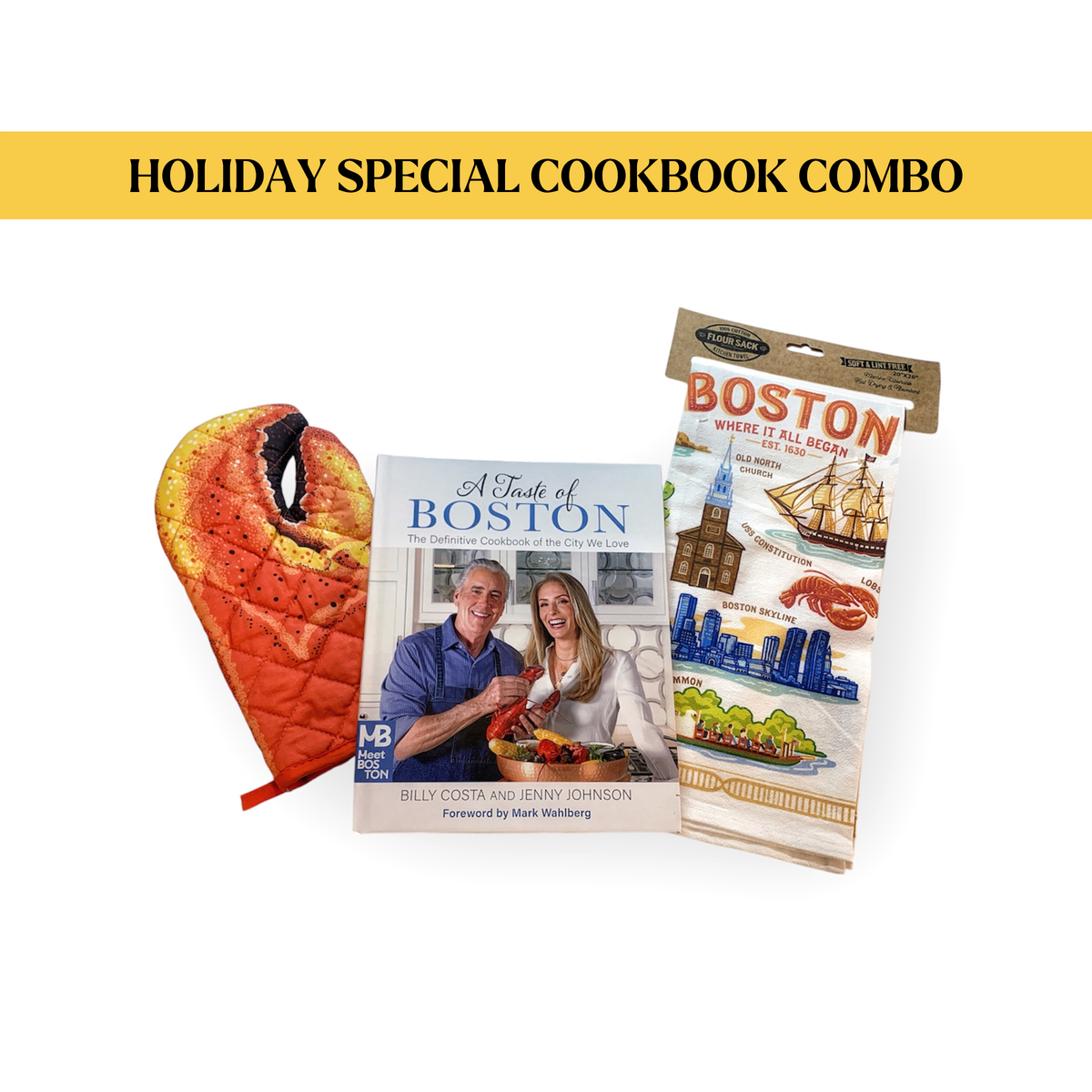 A Taste of Boston: The Definitive Cookbook of the City We Love Combo ...