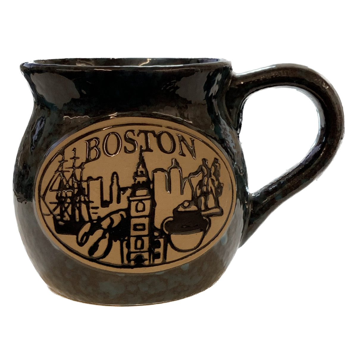Stoneware Potbelly Mug – Meet Boston